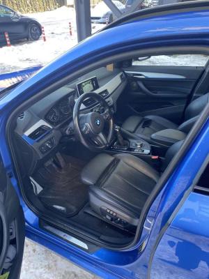 Blue BMW X1 2017 in Kaunas, with an engine capacity of 2.80 L and mileage of 130 thousand km for 17500 €, photo 11 on AUTOMOTO.COM.LV