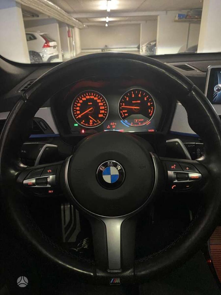 Blue BMW X1 2017 in Kaunas, with an engine capacity of 2.80 L and mileage of 130 thousand km for 17500 €, photo 18 on AUTOMOTO.COM.LV