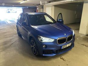 Blue BMW X1 2017 in Kaunas, with an engine capacity of 2.80 L and mileage of 130 thousand km for 17500 €, photo 20 on AUTOMOTO.COM.LV