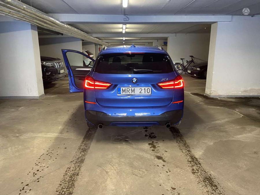 Blue BMW X1 2017 in Kaunas, with an engine capacity of 2.80 L and mileage of 130 thousand km for 17500 €, photo 24 on AUTOMOTO.COM.LV