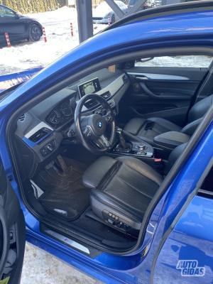 Blue BMW X1 2017 in Kaunas, with an engine capacity of 2.00 L and mileage of 130 thousand km for 17500 €, photo 11 on AUTOMOTO.COM.LV