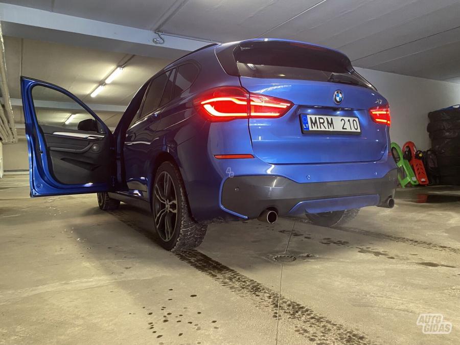 Blue BMW X1 2017 in Kaunas, with an engine capacity of 2.00 L and mileage of 130 thousand km for 17500 €, photo 22 on AUTOMOTO.COM.LV