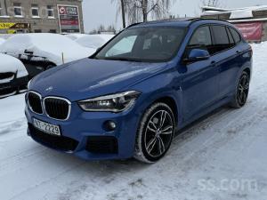 Blue BMW X1 2017 in Daugavpils, with an engine capacity of 2.00 L and mileage of 0 thousand km for 16900 €, photo 3 on AUTOMOTO.COM.LV