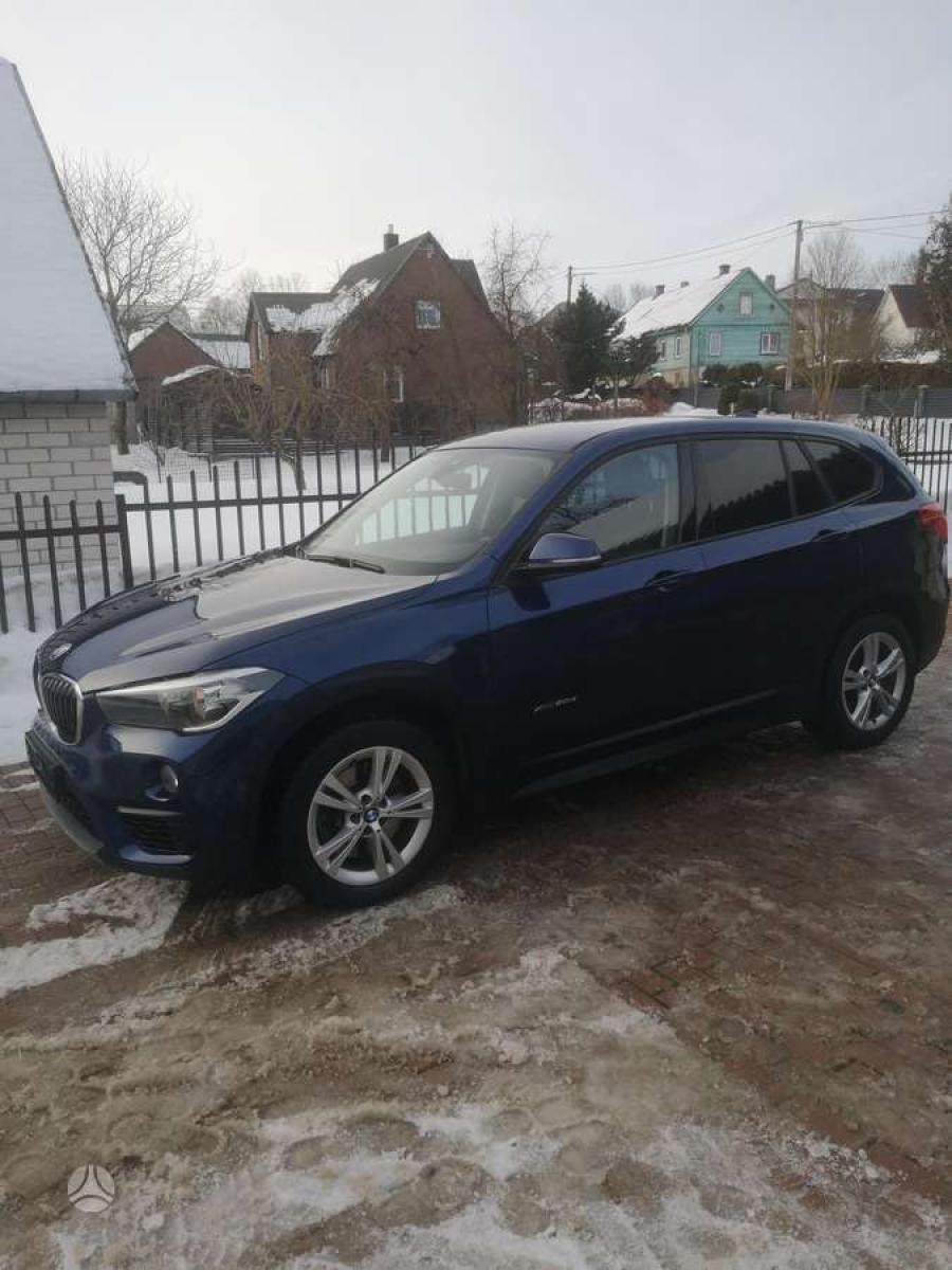 Blue BMW X1 2017 in Raseiniai, with an engine capacity of 2.00 L and mileage of 230 thousand km for 14200 €, photo 2 on AUTOMOTO.COM.LV