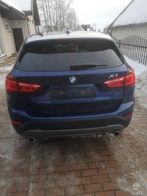 Blue BMW X1 2017 in Raseiniai, with an engine capacity of 2.00 L and mileage of 230 thousand km for 14200 €, photo 3 on AUTOMOTO.COM.LV