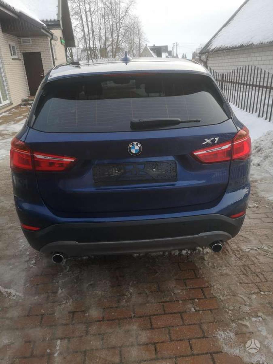 Blue BMW X1 2017 in Raseiniai, with an engine capacity of 2.00 L and mileage of 230 thousand km for 14200 €, photo 3 on AUTOMOTO.COM.LV