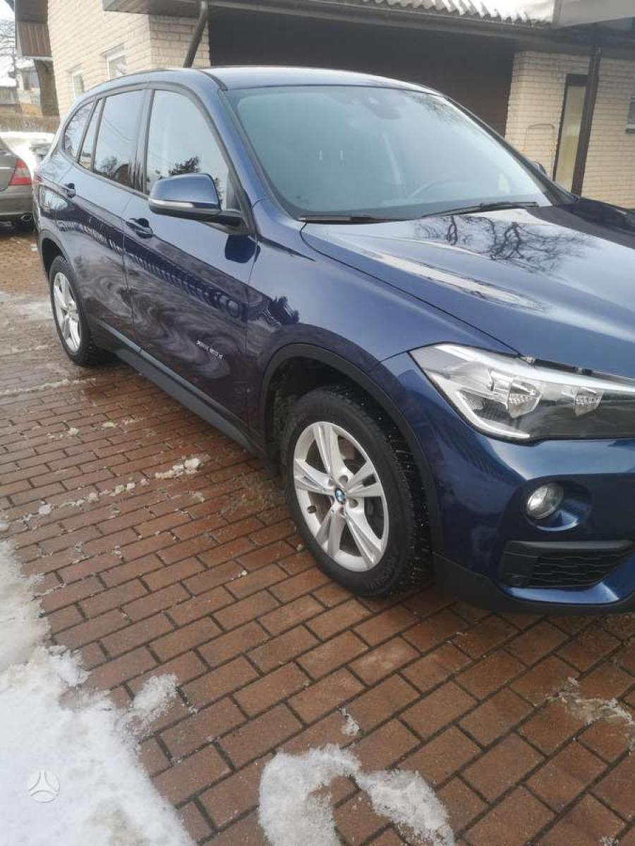Blue BMW X1 2017 in Raseiniai, with an engine capacity of 2.00 L and mileage of 230 thousand km for 14200 €, photo 5 on AUTOMOTO.COM.LV