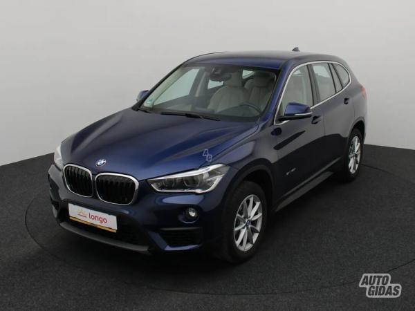 Blue BMW X1 2017 in Vilnius, with an engine capacity of 2.00 L and mileage of 188 thousand km for 16399 €, photo 1 on AUTOMOTO.COM.LV