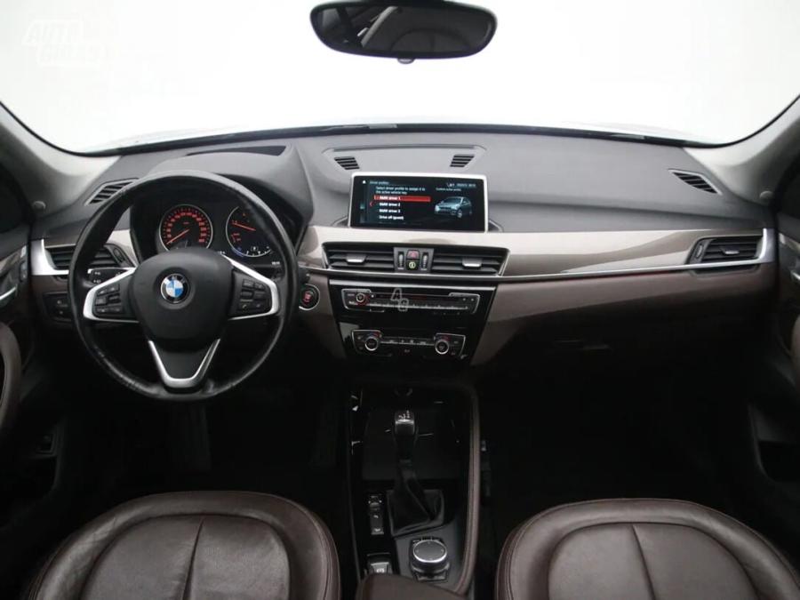 Blue BMW X1 2017 in Vilnius, with an engine capacity of 2.00 L and mileage of 139 thousand km for 18199 €, photo 2 on AUTOMOTO.COM.LV