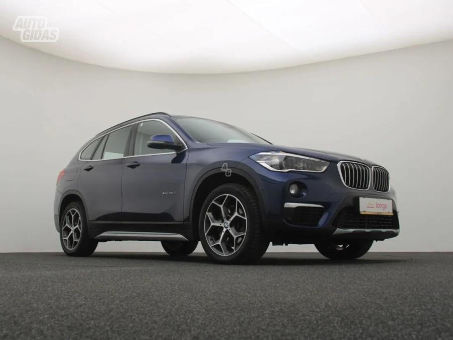 Blue BMW X1 2017 in Vilnius, with an engine capacity of 2.00 L and mileage of 139 thousand km for 18199 €, photo 11 on AUTOMOTO.COM.LV