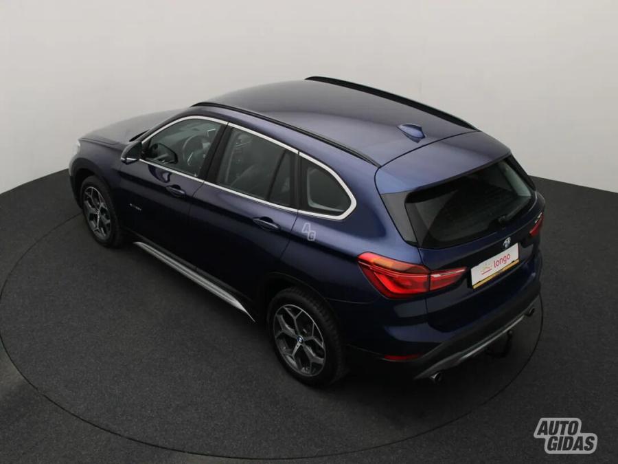 Blue BMW X1 2017 in Vilnius, with an engine capacity of 2.00 L and mileage of 139 thousand km for 18199 €, photo 12 on AUTOMOTO.COM.LV