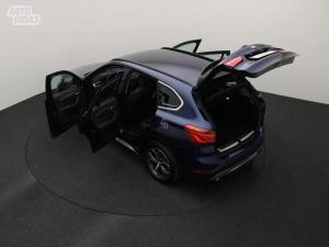 Blue BMW X1 2017 in Vilnius, with an engine capacity of 2.00 L and mileage of 139 thousand km for 18199 €, photo 13 on AUTOMOTO.COM.LV