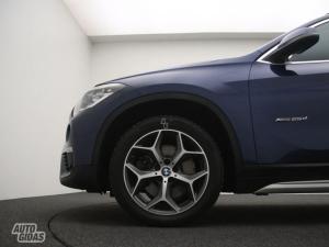Blue BMW X1 2017 in Vilnius, with an engine capacity of 2.00 L and mileage of 139 thousand km for 18199 €, photo 28 on AUTOMOTO.COM.LV