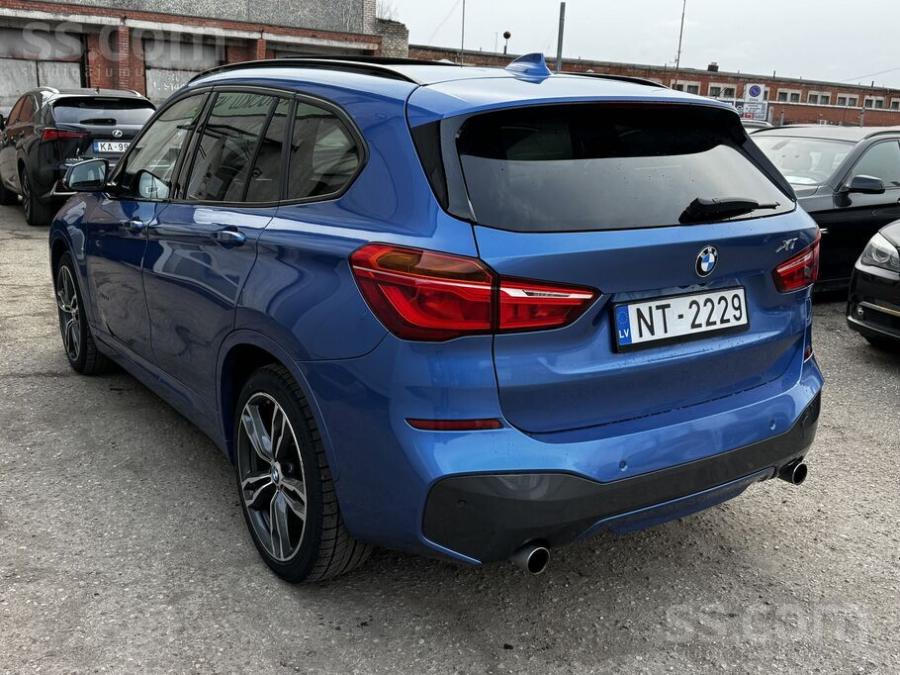 Zils BMW X1 2017 Daugavpils, ar dzinēja tilpumu 2.00 L un nobraukumu 0 tūkst. km par 16900 €, foto 5 vietnē AUTOMOTO.COM.LV