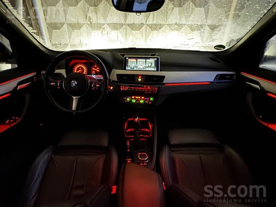 Zils BMW X1 2017 Daugavpils, ar dzinēja tilpumu 2.00 L un nobraukumu 0 tūkst. km par 16900 €, foto 19 vietnē AUTOMOTO.COM.LV