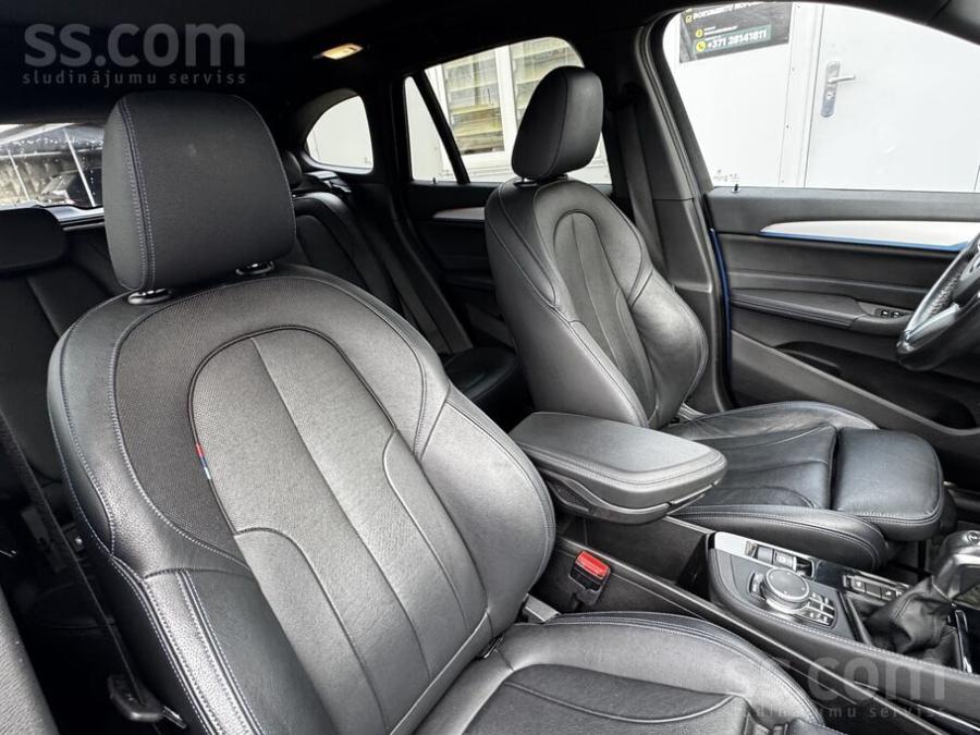 Zils BMW X1 2017 Daugavpils, ar dzinēja tilpumu 2.00 L un nobraukumu 0 tūkst. km par 16900 €, foto 24 vietnē AUTOMOTO.COM.LV