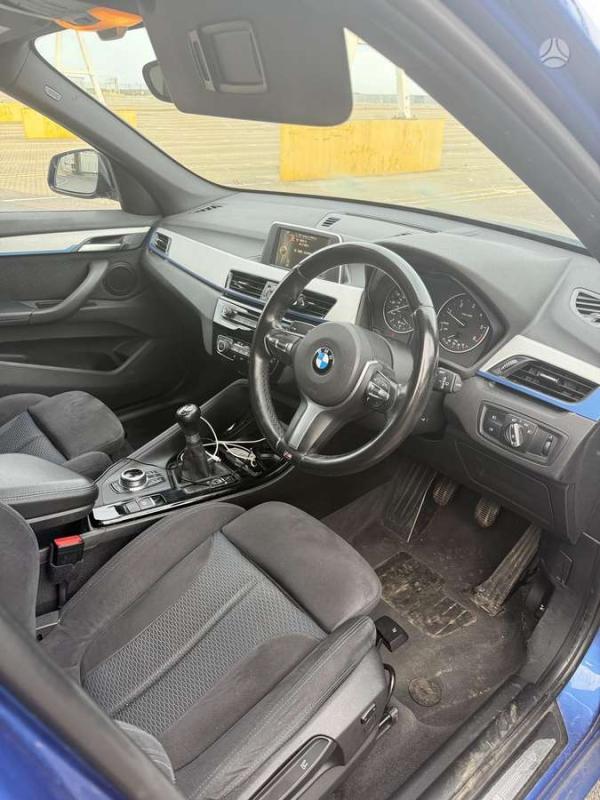 Blue BMW X1 2017 in Marijampole, with an engine capacity of 2.00 L and mileage of 305 thousand km for 5950 €, photo 6 on AUTOMOTO.COM.LV