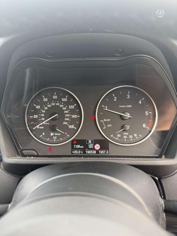 Blue BMW X1 2017 in Marijampole, with an engine capacity of 2.00 L and mileage of 305 thousand km for 5950 €, photo 10 on AUTOMOTO.COM.LV