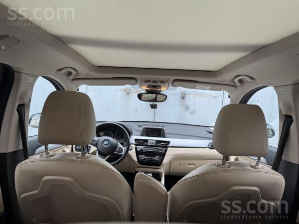 Blue BMW X1 2017 in Riga, with an engine capacity of 1.50 L and mileage of 239 thousand km for 11500 €, photo 7 on AUTOMOTO.COM.LV