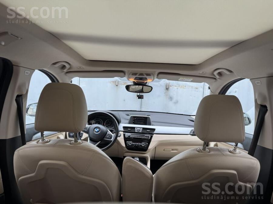 Zils BMW X1 2017 Rīga, ar dzinēja tilpumu 1.50 L un nobraukumu 239 tūkst. km par 11500 €, foto 8 vietnē AUTOMOTO.COM.LV