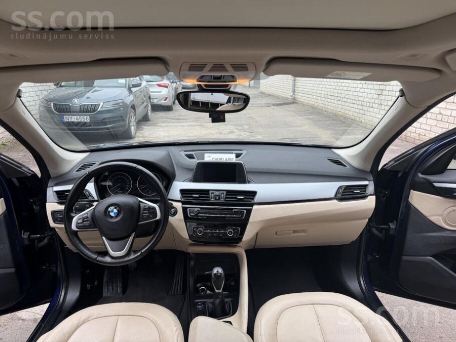 Zils BMW X1 2017 Rīga, ar dzinēja tilpumu 1.50 L un nobraukumu 239 tūkst. km par 11500 €, foto 9 vietnē AUTOMOTO.COM.LV