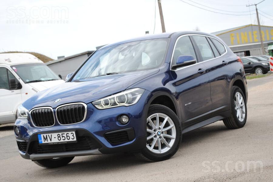 Zils BMW X1 2017 Rīga, ar dzinēja tilpumu 2.00 L un nobraukumu 290 tūkst. km par 12990 €, foto 1 vietnē AUTOMOTO.COM.LV