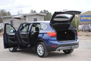 Zils BMW X1 2017 Rīga, ar dzinēja tilpumu 2.00 L un nobraukumu 290 tūkst. km par 12990 €, foto 10 vietnē AUTOMOTO.COM.LV