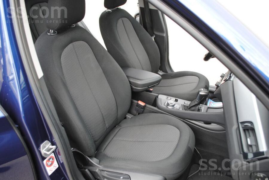 Zils BMW X1 2017 Rīga, ar dzinēja tilpumu 2.00 L un nobraukumu 290 tūkst. km par 12990 €, foto 14 vietnē AUTOMOTO.COM.LV