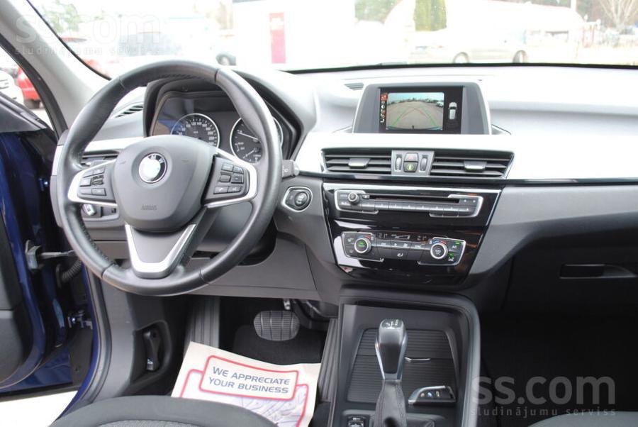 Zils BMW X1 2017 Rīga, ar dzinēja tilpumu 2.00 L un nobraukumu 290 tūkst. km par 12990 €, foto 15 vietnē AUTOMOTO.COM.LV