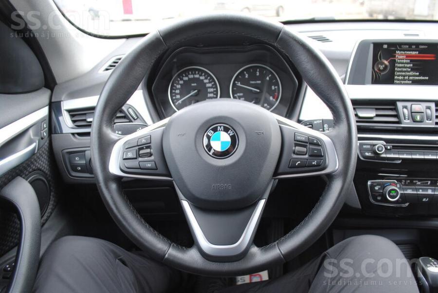 Zils BMW X1 2017 Rīga, ar dzinēja tilpumu 2.00 L un nobraukumu 290 tūkst. km par 12990 €, foto 20 vietnē AUTOMOTO.COM.LV