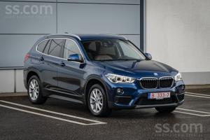 Blue BMW X1 2017 in Riga, with an engine capacity of 2.00 L and mileage of 92 thousand km for 18500 €, photo 4 on AUTOMOTO.COM.LV