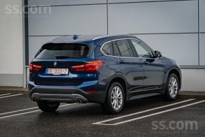 Blue BMW X1 2017 in Riga, with an engine capacity of 2.00 L and mileage of 92 thousand km for 18500 €, photo 5 on AUTOMOTO.COM.LV