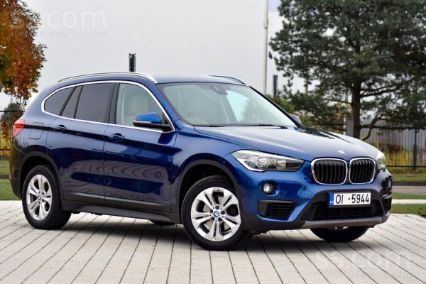 Blue BMW X1 2018 in Riga, with an engine capacity of 2.00 L and mileage of 219 thousand km for 14990 €, photo 3 on AUTOMOTO.COM.LV