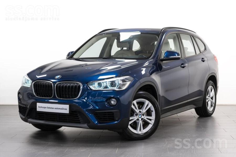 Zils BMW X1 2018 Rīga, ar dzinēja tilpumu 1.50 L un nobraukumu 96 tūkst. km par 16900 €, foto 1 vietnē AUTOMOTO.COM.LV