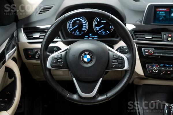 Zils BMW X1 2018 Rīga, ar dzinēja tilpumu 1.50 L un nobraukumu 96 tūkst. km par 16900 €, foto 10 vietnē AUTOMOTO.COM.LV