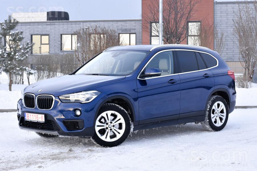 Zils BMW X1 2018 Rīga, ar dzinēja tilpumu 2.00 L un nobraukumu 218 tūkst. km par 13950 €, foto 3 vietnē AUTOMOTO.COM.LV
