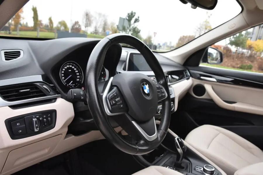 Zils BMW X1 2018 Mārupe, ar dzinēja tilpumu 2.00 L un nobraukumu 218 tūkst. km par 14450 €, foto 6 vietnē AUTOMOTO.COM.LV