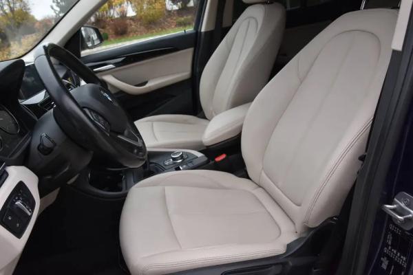 Blue BMW X1 2018 in Marupe, with an engine capacity of 2.00 L and mileage of 218 thousand km for 14450 €, photo 6 on AUTOMOTO.COM.LV