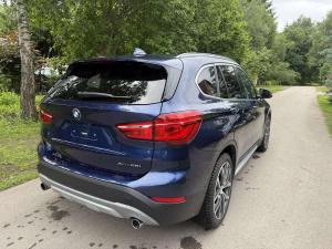 Blue BMW X1 2018 in Kaunas, with an engine capacity of 2.00 L and mileage of 50 thousand km for 15950 €, photo 6 on AUTOMOTO.COM.LV