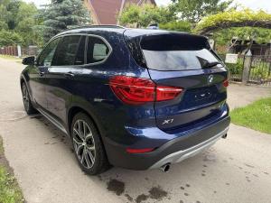 Blue BMW X1 2018 in Kaunas, with an engine capacity of 2.00 L and mileage of 50 thousand km for 15950 €, photo 7 on AUTOMOTO.COM.LV