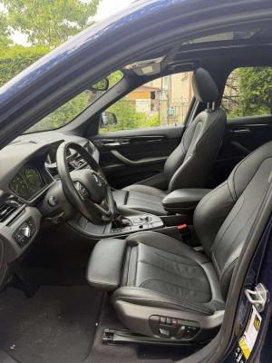 Blue BMW X1 2018 in Kaunas, with an engine capacity of 2.00 L and mileage of 50 thousand km for 15950 €, photo 19 on AUTOMOTO.COM.LV