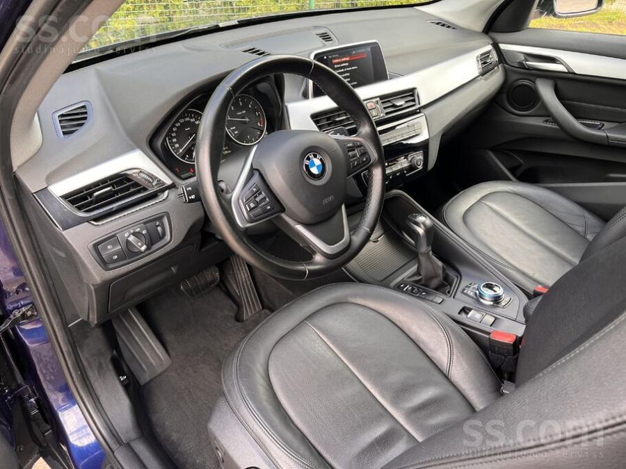 Zils BMW X1 2018 Jelgava, ar dzinēja tilpumu 2.00 L un nobraukumu 202 tūkst. km par 12990 €, foto 11 vietnē AUTOMOTO.COM.LV