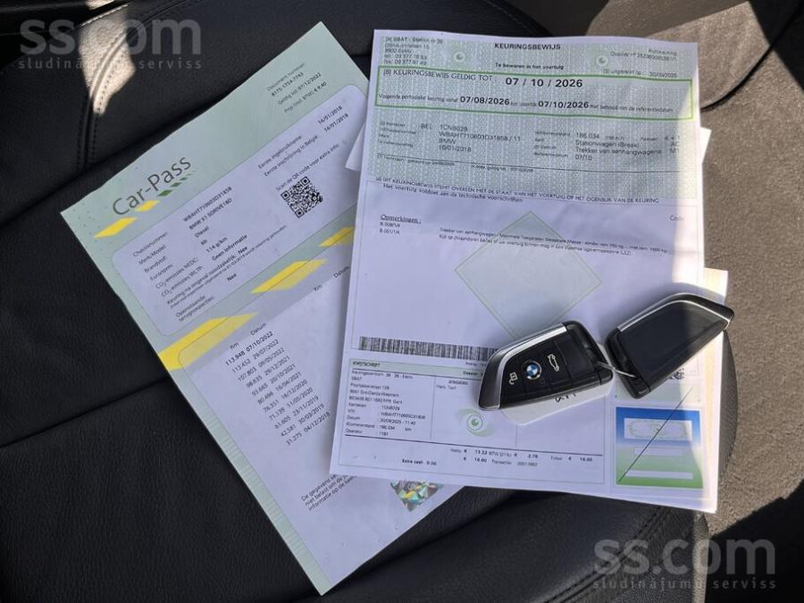 Zils BMW X1 2018 Jelgava, ar dzinēja tilpumu 2.00 L un nobraukumu 202 tūkst. km par 12990 €, foto 15 vietnē AUTOMOTO.COM.LV