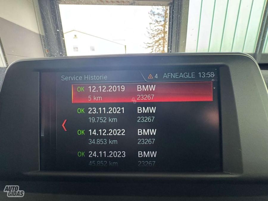 Blue BMW X1 2019 in Kaunas, with an engine capacity of 2.00 L and mileage of 69 thousand km for 23327 €, photo 17 on AUTOMOTO.COM.LV