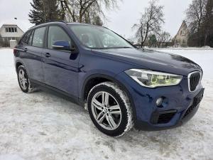Blue BMW X1 2019 in Utena, with an engine capacity of 2.00 L and mileage of 138 thousand km for 13850 €, photo 3 on AUTOMOTO.COM.LV