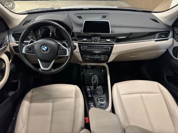 Blue BMW X1 2019 in Kaunas, with an engine capacity of 2.00 L and mileage of 198 thousand km for 15900 €, photo 9 on AUTOMOTO.COM.LV