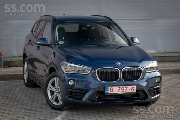 Blue BMW X1 2019 in Tukums, with an engine capacity of 2.00 L and mileage of 143 thousand km for 17490 €, photo 1 on AUTOMOTO.COM.LV
