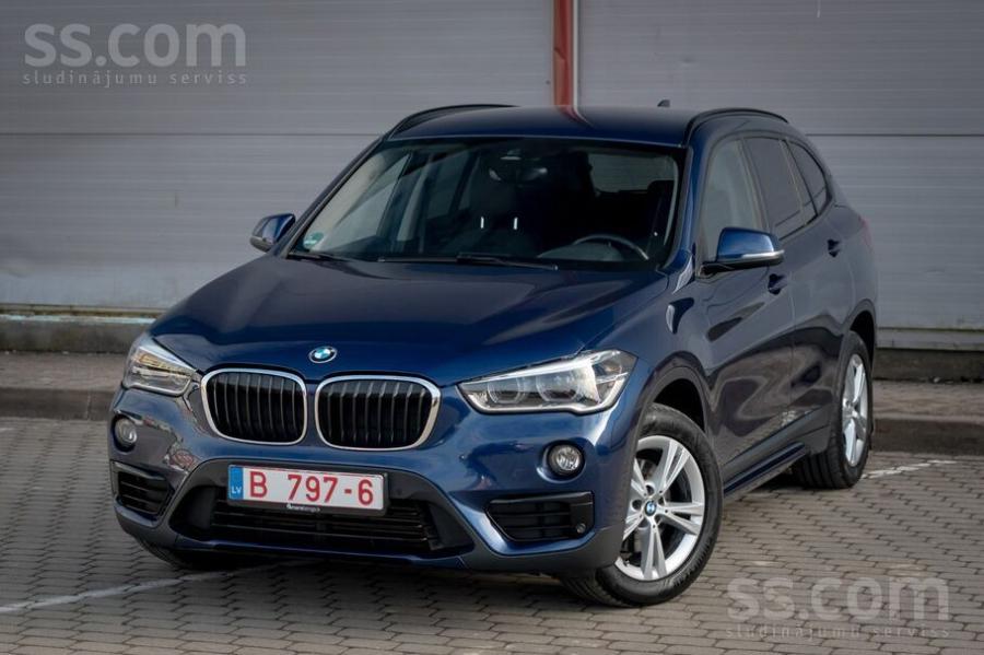 Zils BMW X1 2019 Tukums, ar dzinēja tilpumu 2.00 L un nobraukumu 143 tūkst. km par 17490 €, foto 3 vietnē AUTOMOTO.COM.LV