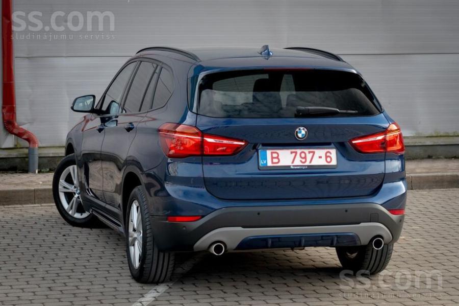 Zils BMW X1 2019 Tukums, ar dzinēja tilpumu 2.00 L un nobraukumu 143 tūkst. km par 17490 €, foto 4 vietnē AUTOMOTO.COM.LV