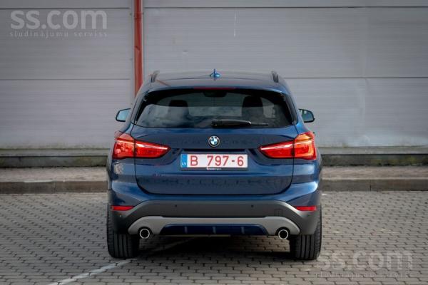 Blue BMW X1 2019 in Tukums, with an engine capacity of 2.00 L and mileage of 143 thousand km for 17490 €, photo 5 on AUTOMOTO.COM.LV